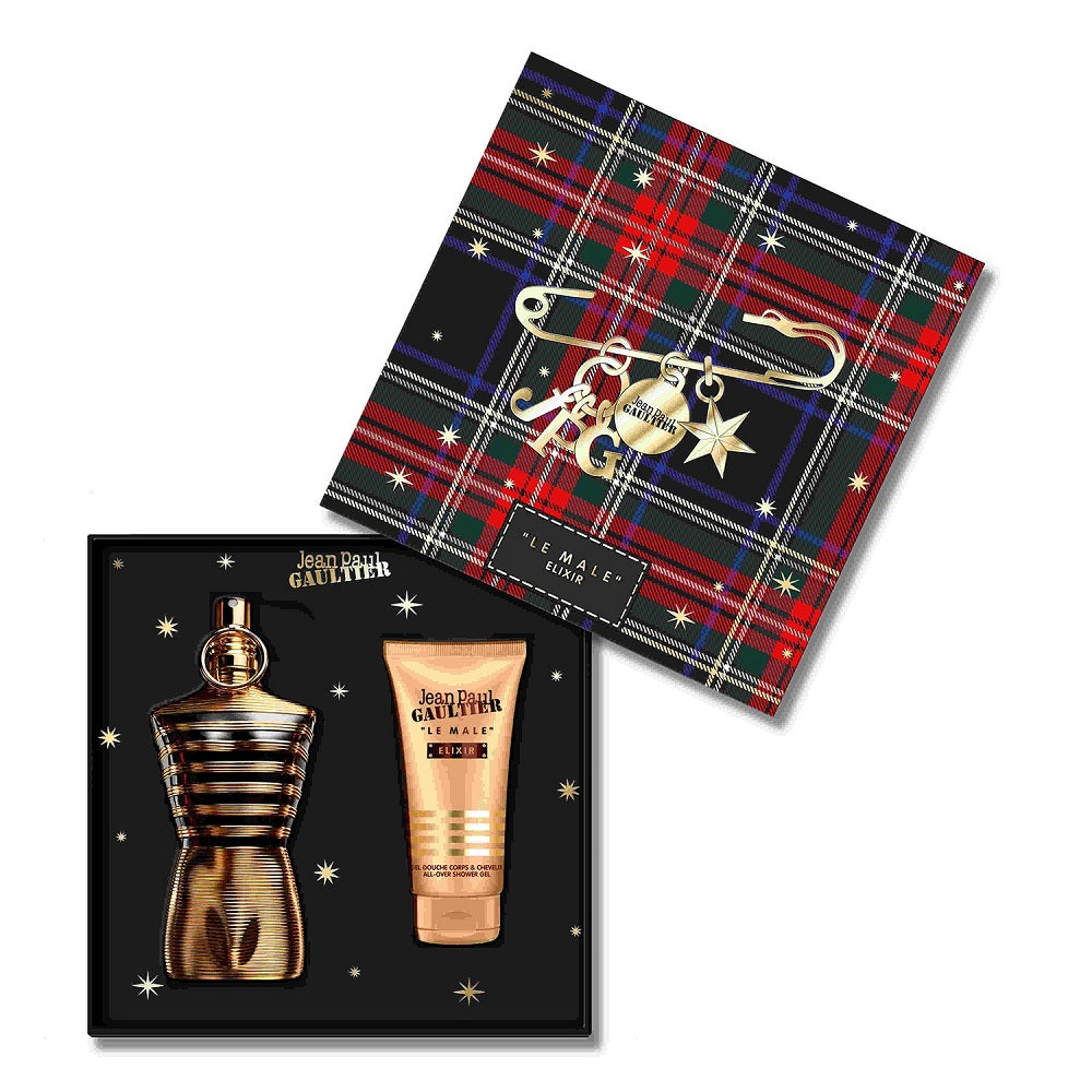 Coffret Jean Paul Gaultier Le Male Elixir Parfum - Kosmenia Maroc