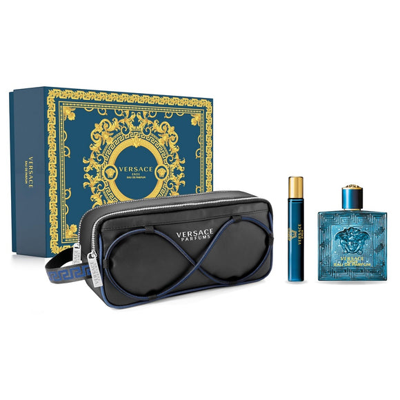 Coffret EROS Eau de Parfum pour Homme - VERSACE - Kosmenia Maroc