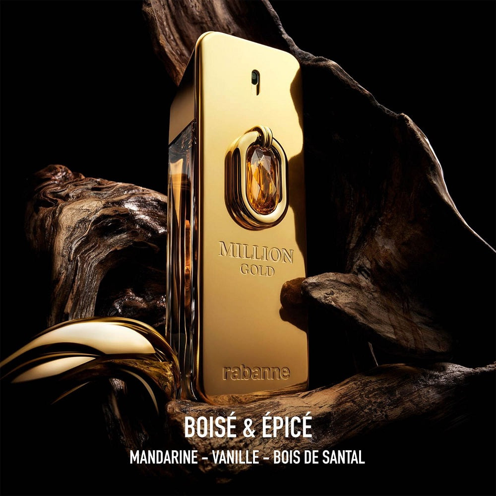 Paco Rabanne Million Gold Elixir Parfum Intense - Kosmenia Maroc